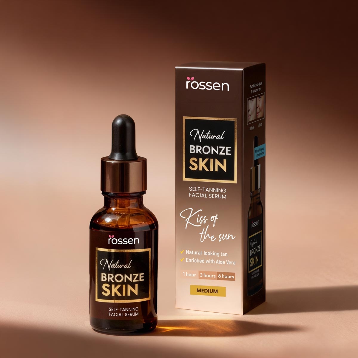 Bronze serum za samopotamnjivanje lica | Rossen